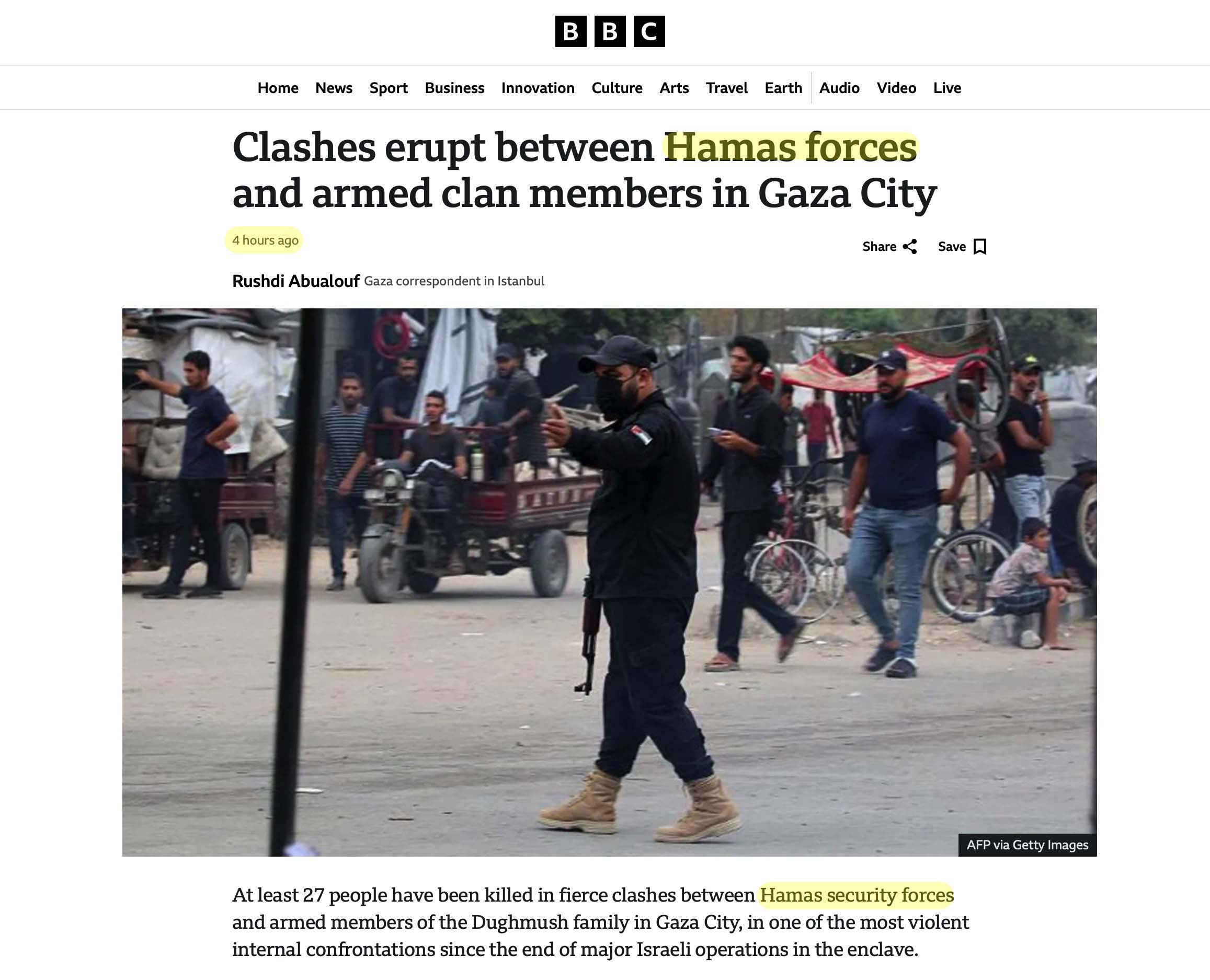 BBC continues its Hamas propaganda shame as the murderous terror group ...